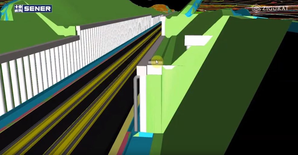 BIM Experience of SENER in Infrastructure Work Projects